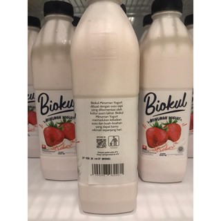 Jual Biokul Yogurt Drink Rasa Strawberrry - 1 Liter | Shopee Indonesia