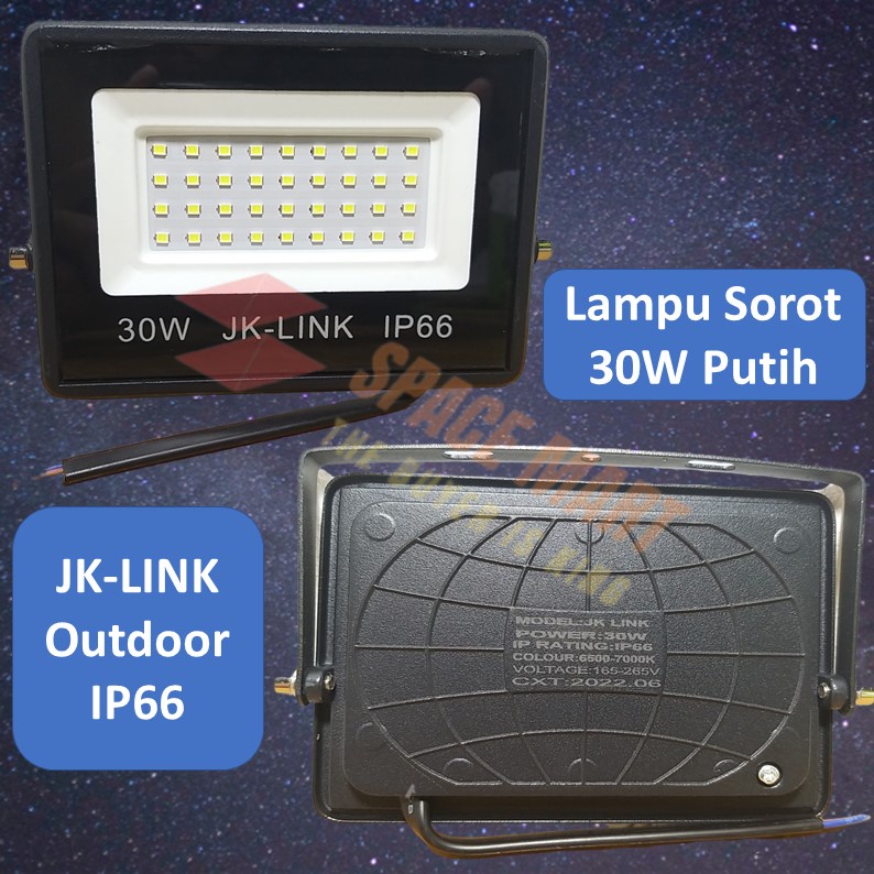 Jual Lampu sorot LED Flood light 30W Putih Lampu FLOODLIGHT Sorot 30 watt Outdoor IP66 | Shopee ...