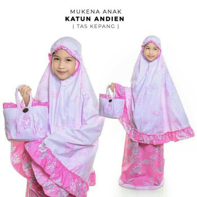 Jual POLA MUKENA ANAK 10 TAHUN MUKENA ANDIEN | Shopee Indonesia