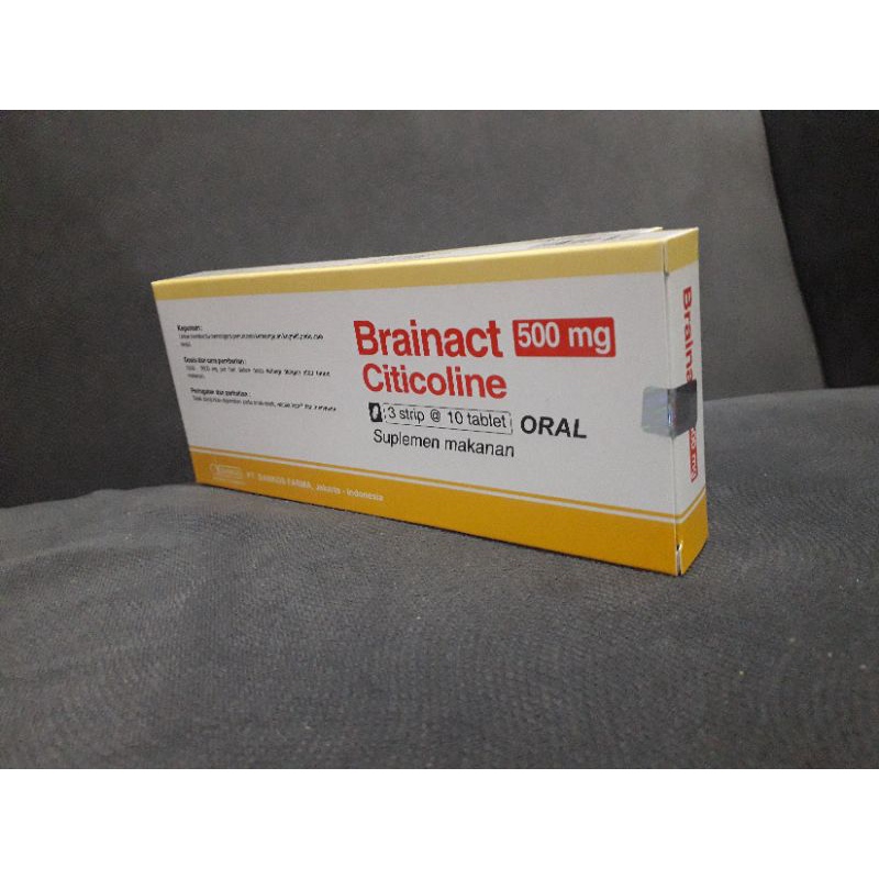 Jual BRAINACT 500 MG SUPLEMEN KESEHATAN DAYA INGAT | Shopee Indonesia