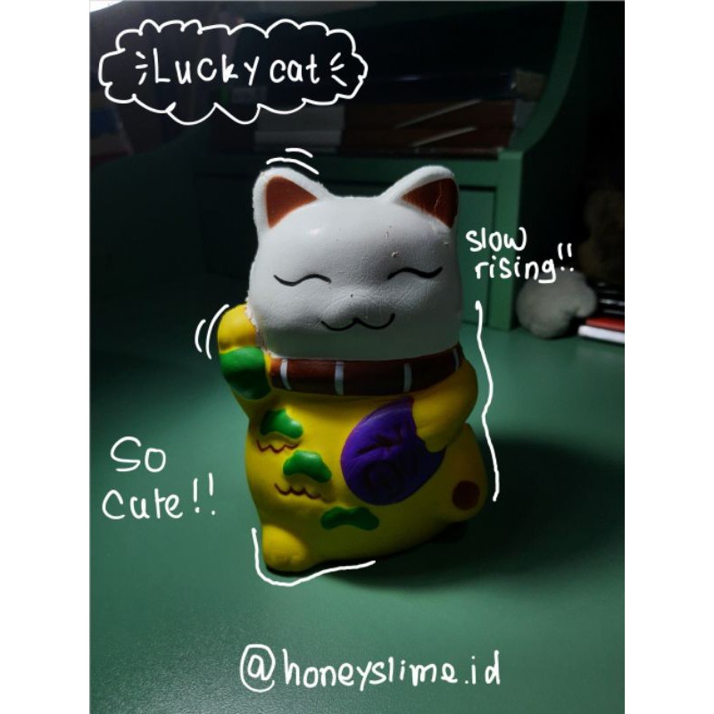 Jual Squishy Lucky Cat | Shopee Indonesia
