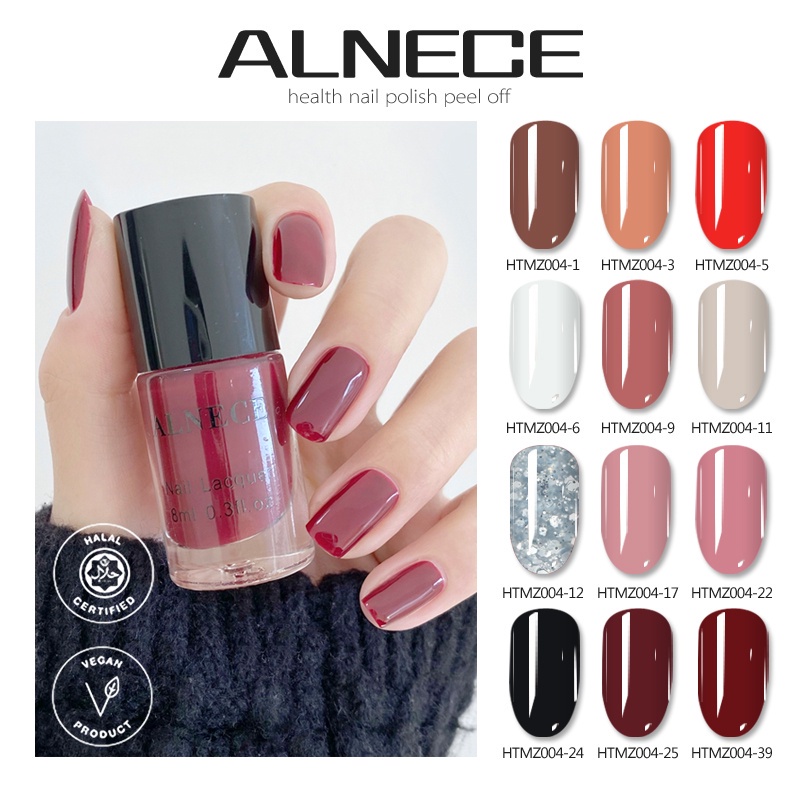 Jual KUTEK 30 WARNA HALAL KUTEK PEEL OFF KUTEK SHOLAT tutup hitam ...