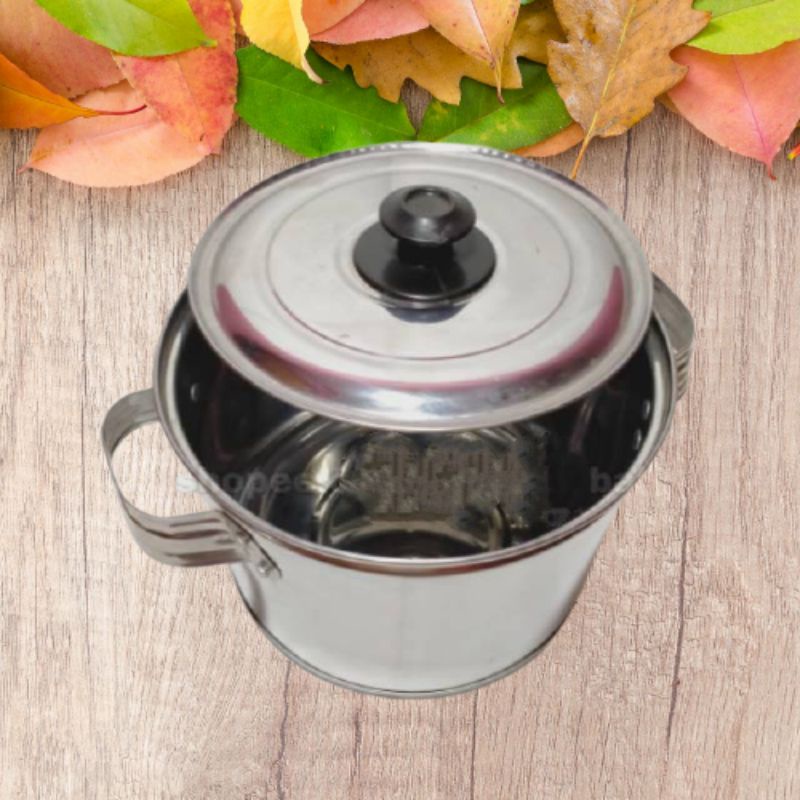 Jual Panci Sayur Tutup stainless ukuran 16cm-20cm | Shopee Indonesia