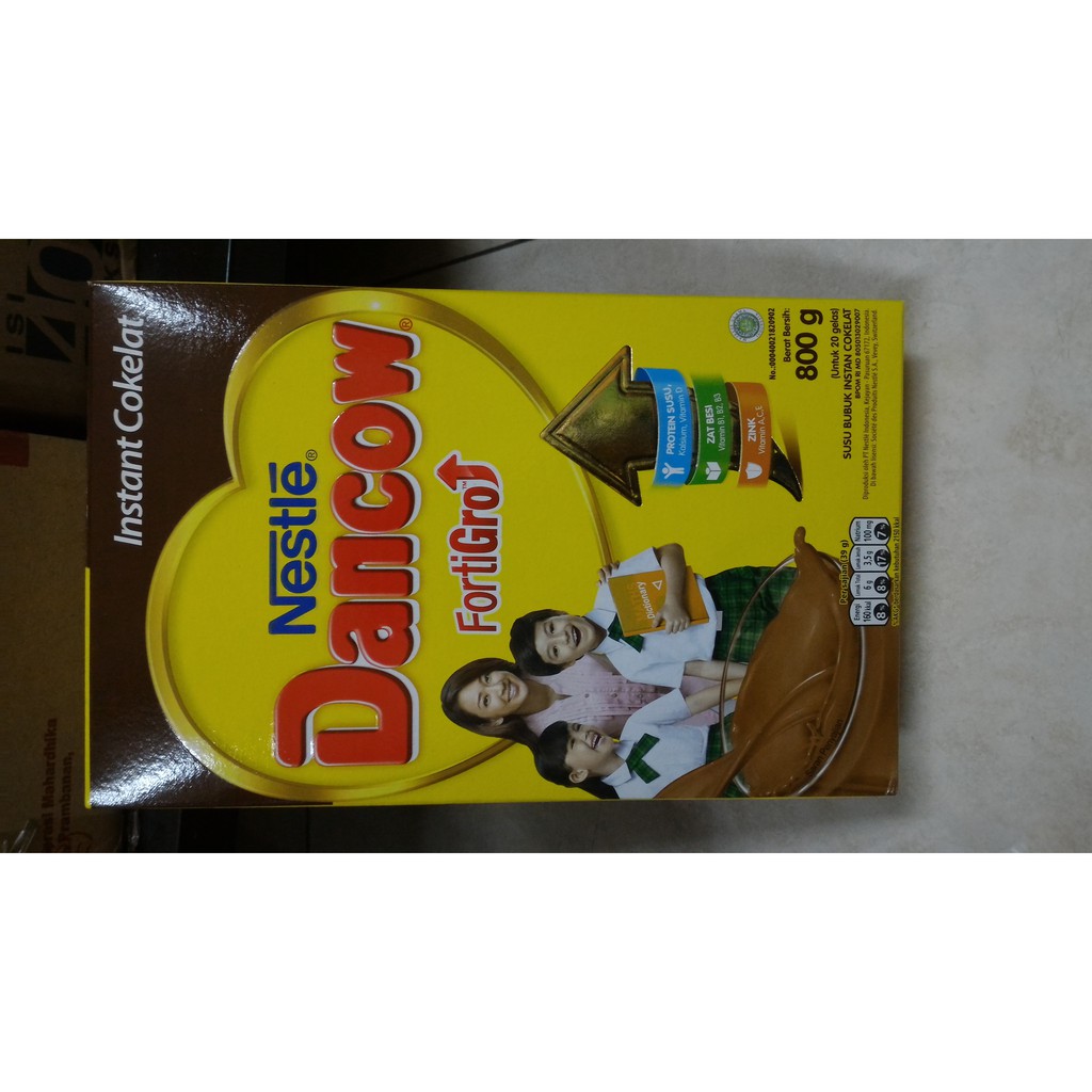 Jual Dancow Fortigrow Instant Rasa Coklat 800g | Shopee Indonesia