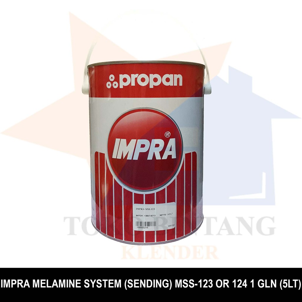 Jual Impra Melamine System (Sending) MSS 123/124 1 GLN (5 KG) | Shopee ...