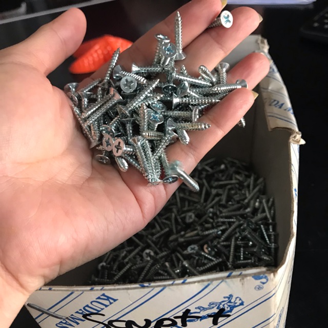 Jual Skrup + 6 x 3/4” . Skrup putih skrup galvanis . Skrup tapping 6x3 ...