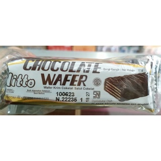 Jual Nitto Chocolate Wafer/Wafer Krim Coklat isi 10 pcs | Shopee Indonesia