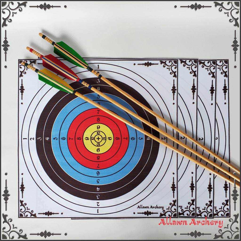 Face Target Panahan - Print Target 50 x 50 cm | Shopee Indonesia