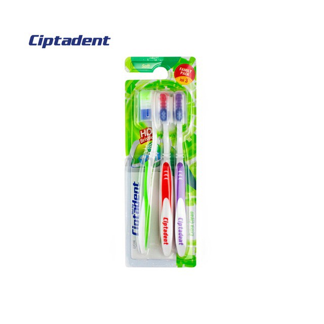 Jual CM CIPTADENT Toothbrush Extra Clean isi 3 ORIGINAL / Sikat Gigi ...