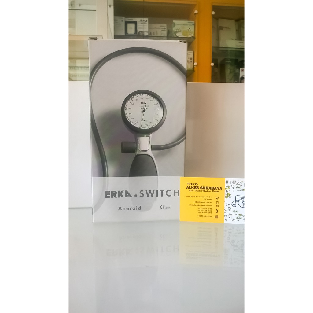 Jual ERKA SWITCH SPHYGMOMANOMETER / TENSIMETER ANEROID ERKA Indonesia ...