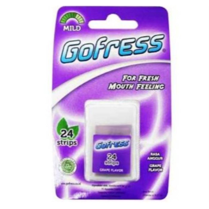 Jual GOFRESS GRAPE 35MG | Shopee Indonesia