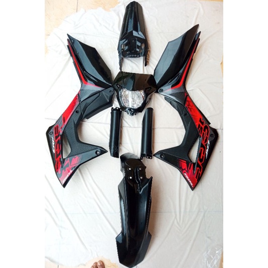 Jual Body CRF 150 L Black extrem 2022 Cover body set TANPA TANGKI DAN ...