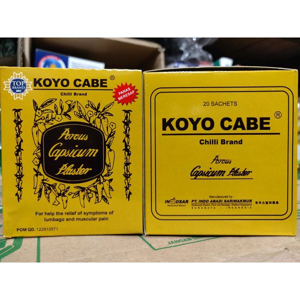 Jual Koyo Cabe Sachet Isi 10 Lembar | Shopee Indonesia