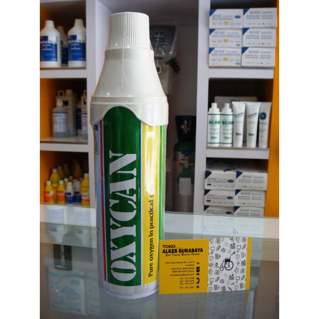 Jual Oxycan - Oksigen murni dalam kemasan 500ml | Shopee Indonesia