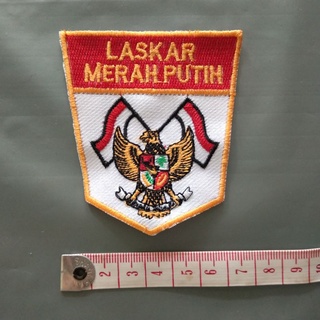 Jual LOGO BORDIR LASKAR MERAH PUTIH LMP (SET ISI 5 / SATUAN) | Shopee ...