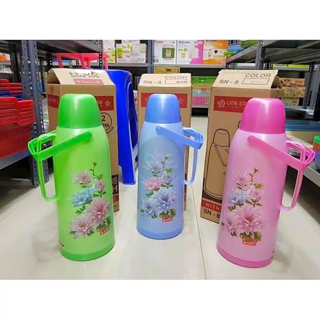 Jual Termos air panas kapasitas 2 liter termos air panas awet termos ...