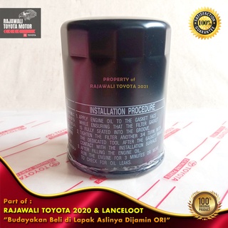 Jual Filter Oli Innova Reborn, Fortuner VRZ, SRZ, Hilux & Hiace Diesel ...