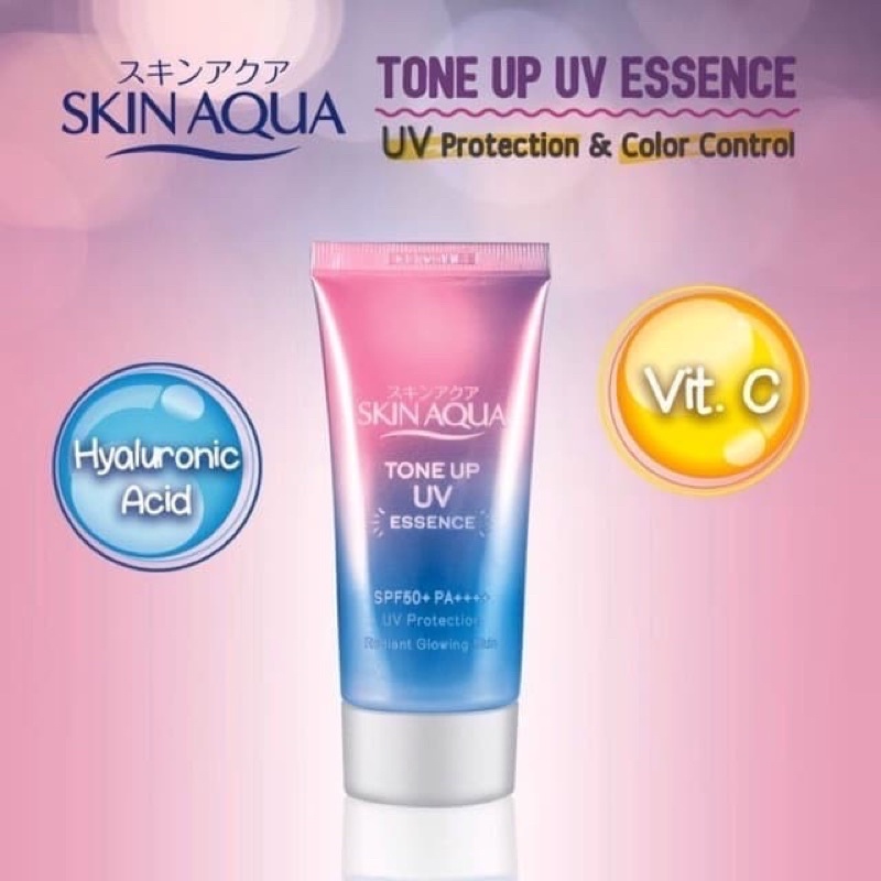 Jual SKINAQUA TONEUP UV ESSENCE SPF 50 PA++++ | Shopee Indonesia