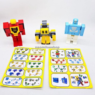 Jual Emco satuan mainan TRANSFORMERS POCKET MORPHER MORPHERS NUMBER SET ...