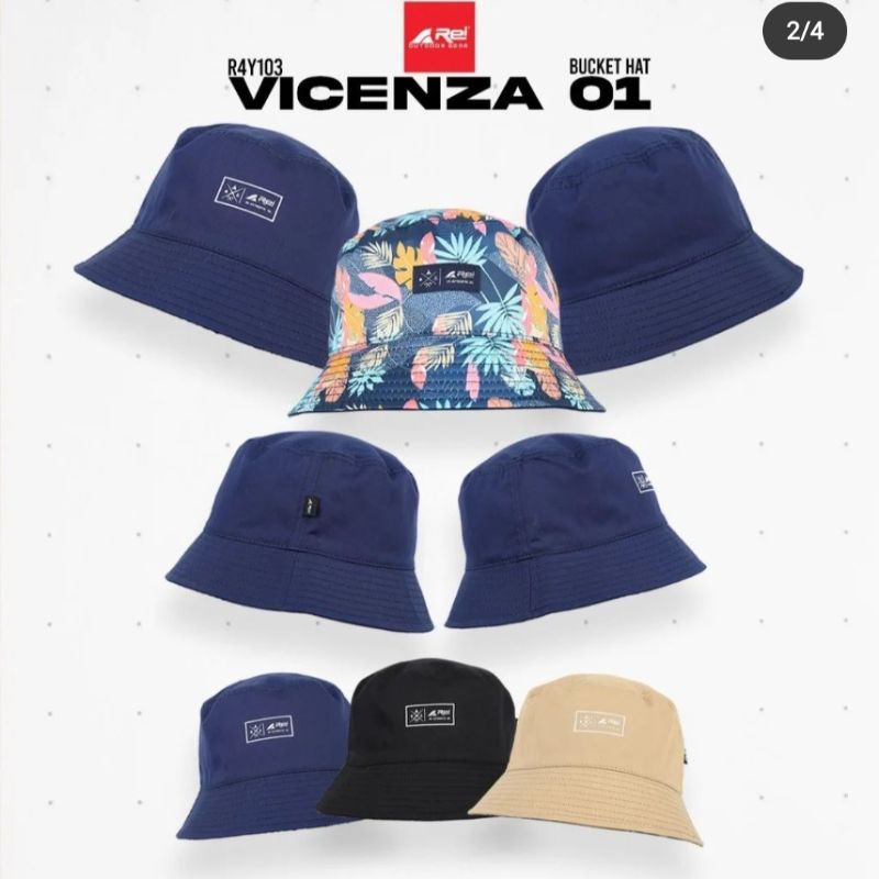 Jual bucket hat topi rimba kece arei vicenza original bolak balik ...