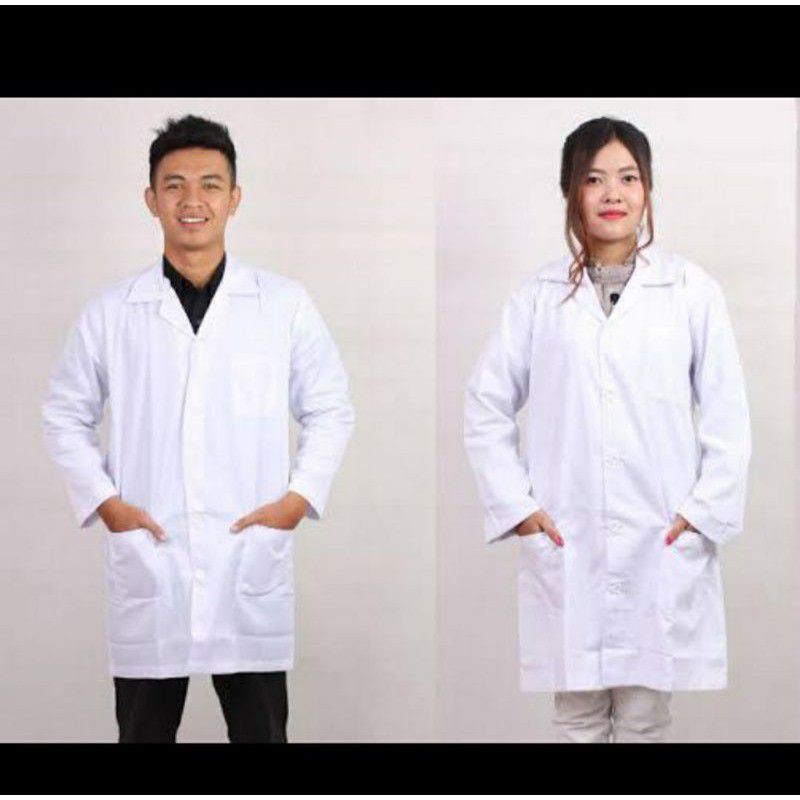 Jual JAS LAB / JAS LABORATORIUM / BAJU LAB / BAJU LABORATORIUM / LENGAN ...