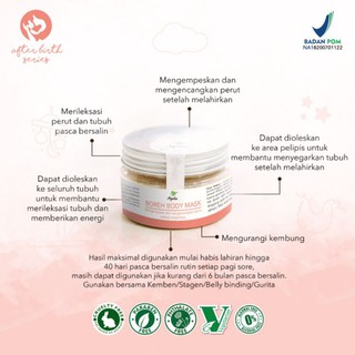 Jual AQUILA BOREH BODY MASK PASCA MELAHIRKAN / Tapel Perut Indonesia ...