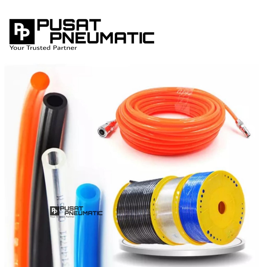 Jual Hose Pu Selang Pu (PollyUrethane) Ukuran OD 16mm x 12 mm Harga Permeter Indonesia|Shopee ...