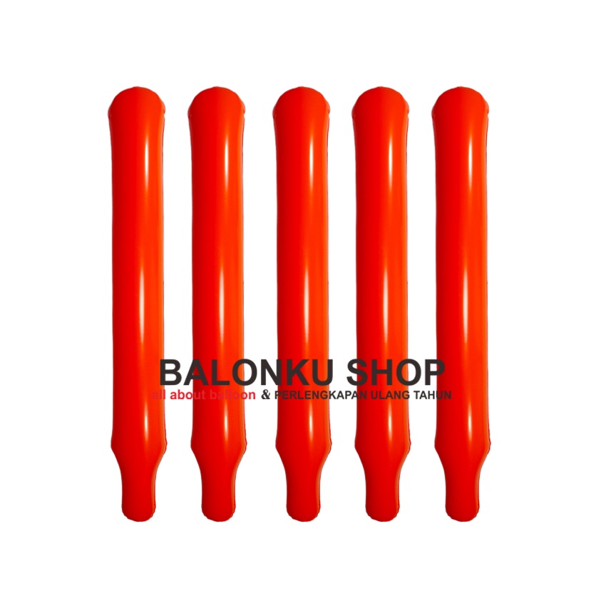 Jual Balon Tepuk Orange / Balon Supporter / Balon Suporter Polos ...