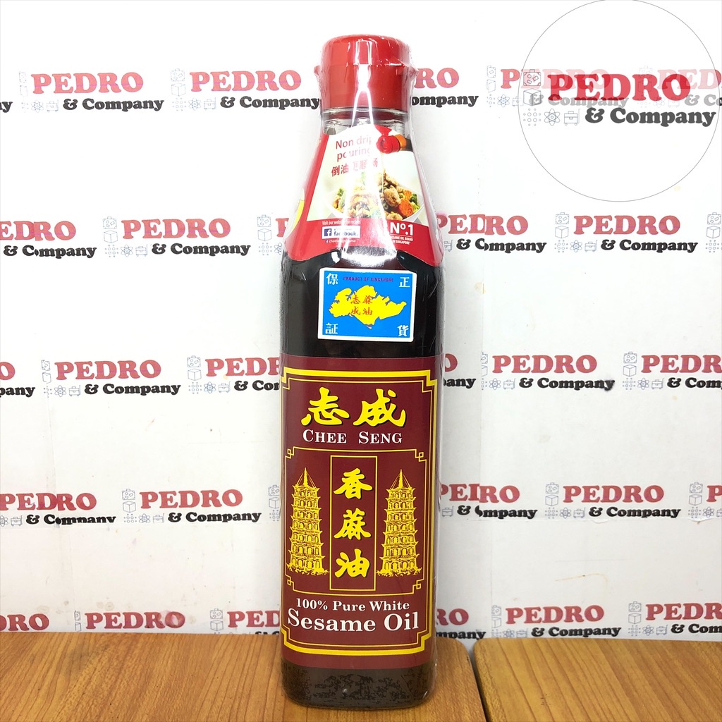 Jual Chee Seng / Pagoda - Minyak wijen/ sesame oil 750 ml pure white ...