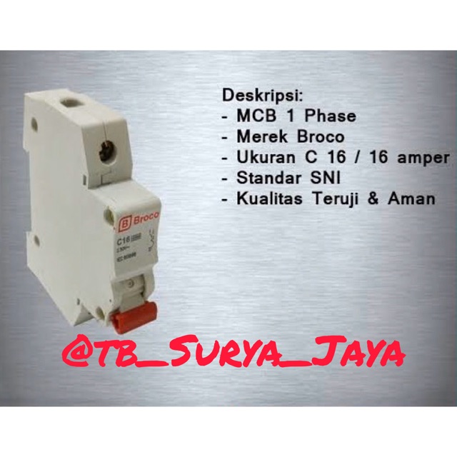 Harga mcb 16 ampere Terbaru Okt 2025 | BigGo Indonesia