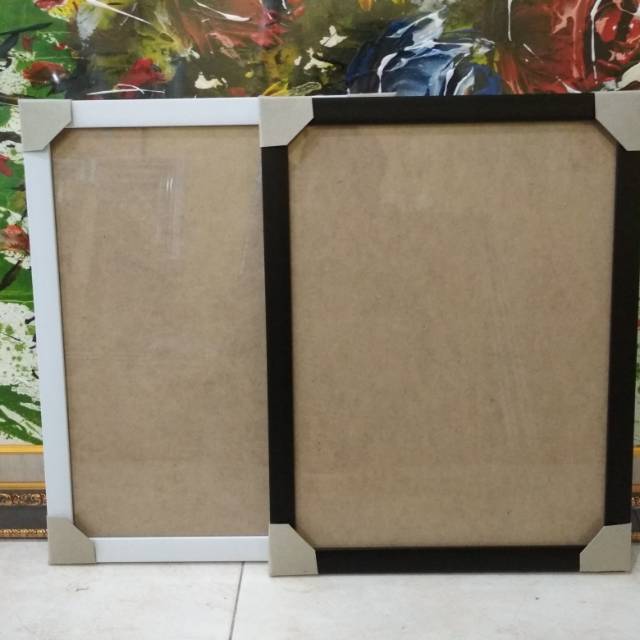 Jual Frame foto ukuran A3 30x40 cm tanpa kaca | Shopee Indonesia