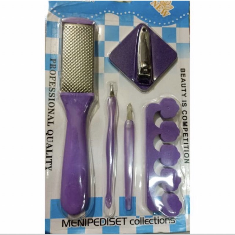 Jual alat meni pedi menipedi manicure pedicure set menipediset | Shopee ...