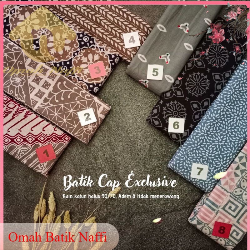 Jual Kain Batik Cap Garutan Warna Sogan/ Kain Batik Cap Murah / kain ...