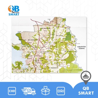 Jual Peta Kabupaten Purwakarta Lipat | Shopee Indonesia