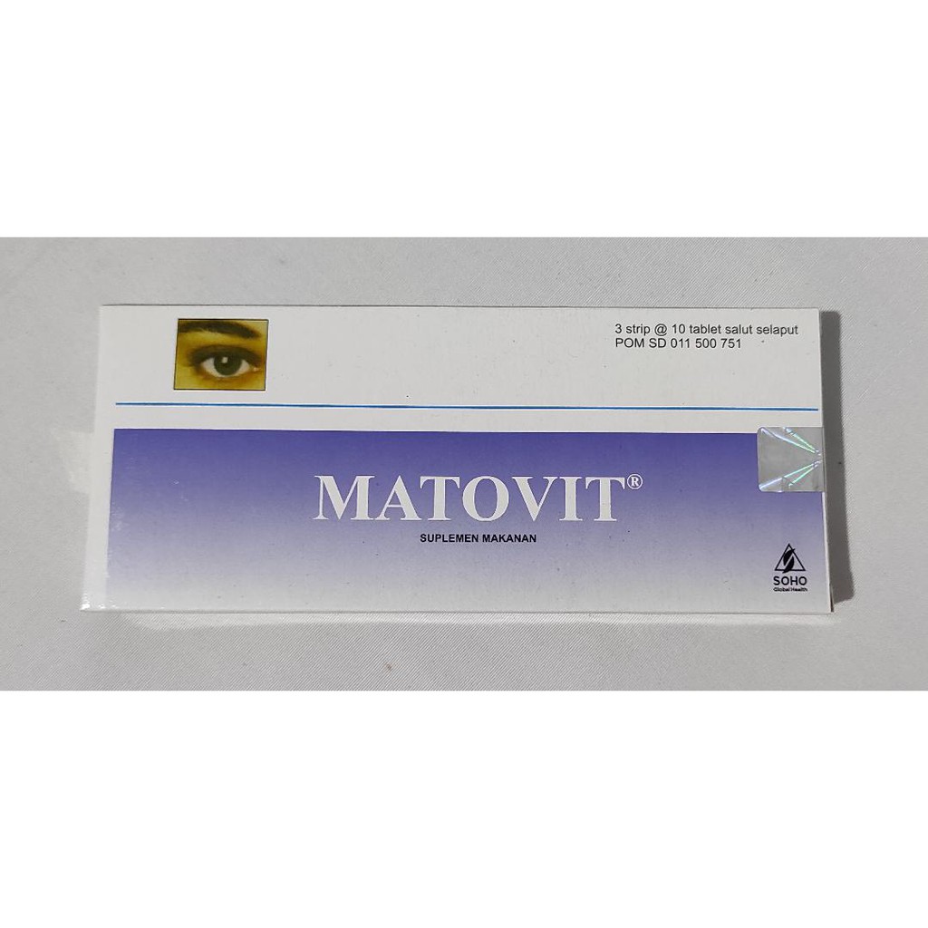 Jual MATOVIT BOX ISI 30 TABLET | Shopee Indonesia