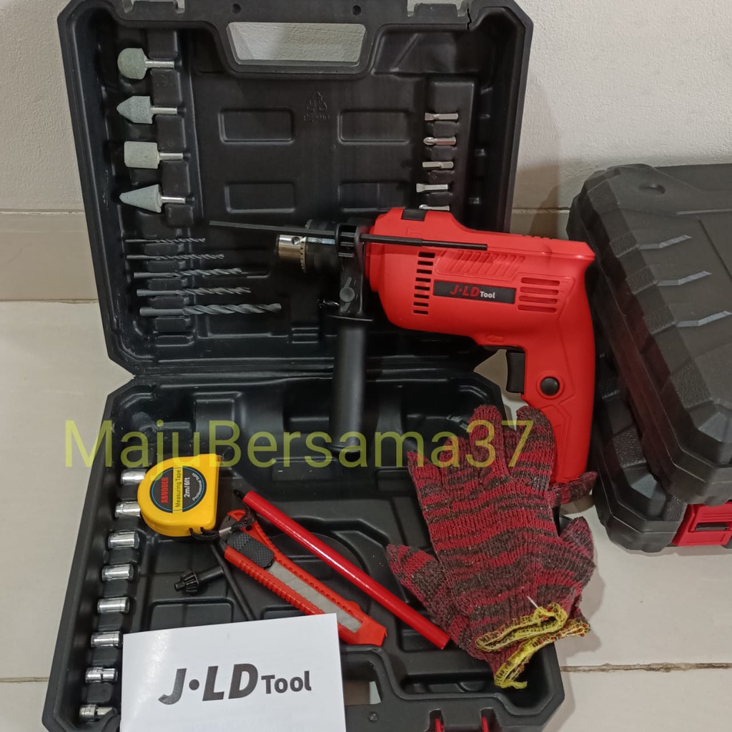 Jual MESIN BOR TANGAN SET 13MM KOMPLIT BOR KOPER SET MURAH JLD J8013 ...