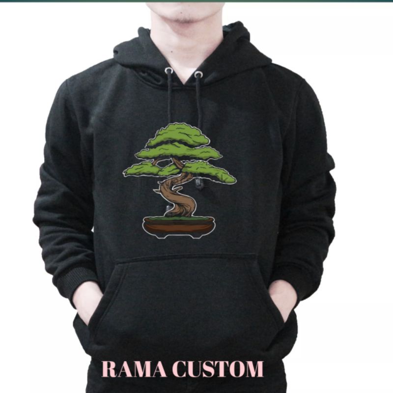 Jual jaket Hoodie BONSAI keren banget | Shopee Indonesia