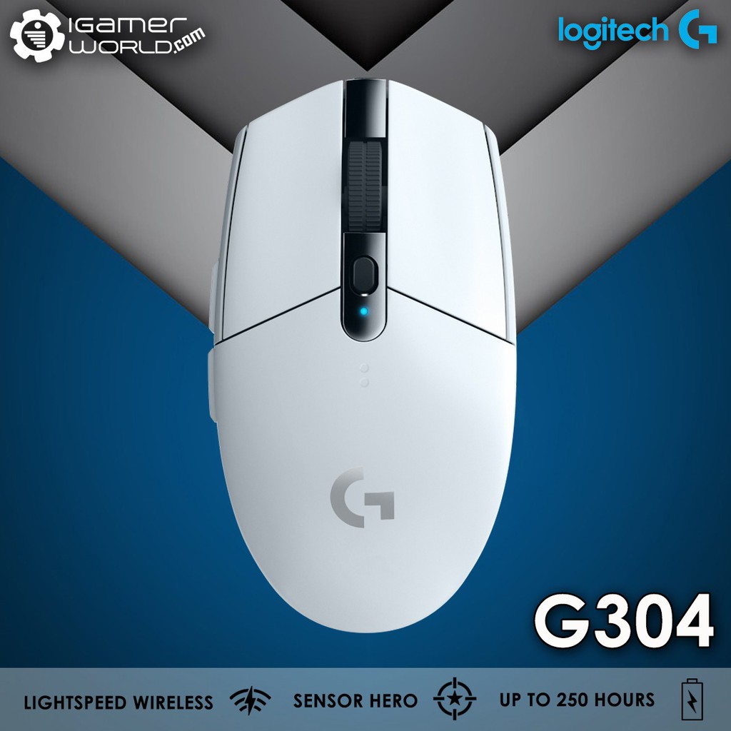 Jual Logitech G304 White Wireless Gaming Mouse | Shopee Indonesia