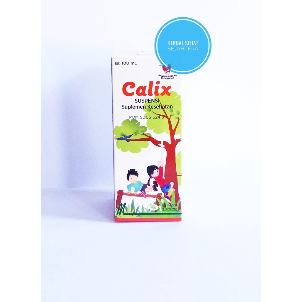 Jual CALIX SIRUP 100ML Calix Sirup 100ML- Nafsu Makan - Mepro | Shopee ...