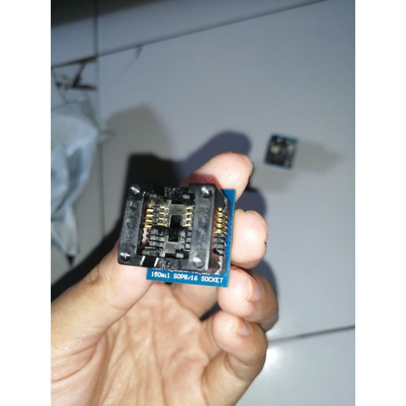 Jual soket ic bios soket bios adapter sop 16 150mil | Shopee Indonesia