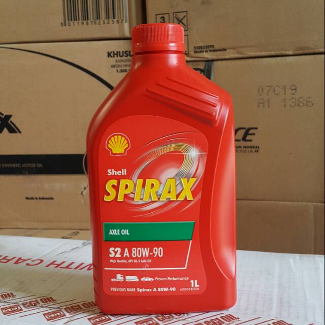 Jual OLI GARDAN / AXLE OIL SHELL SPIRAX S2 A 80W-90 1 LITER Indonesia ...