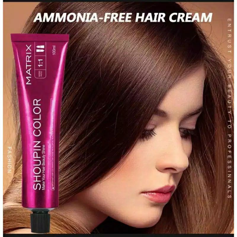 Jual SHOUPIN COLOR MATRIX 100ml Cat Rambut Profesional | Shopee Indonesia