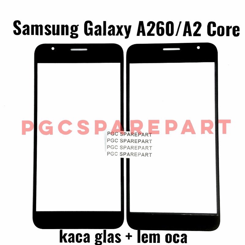 Jual Original Kaca LCD Glass Plus Lem oca Samsung Galaxy A260 A2 Core - Mirip Touchscreen ...