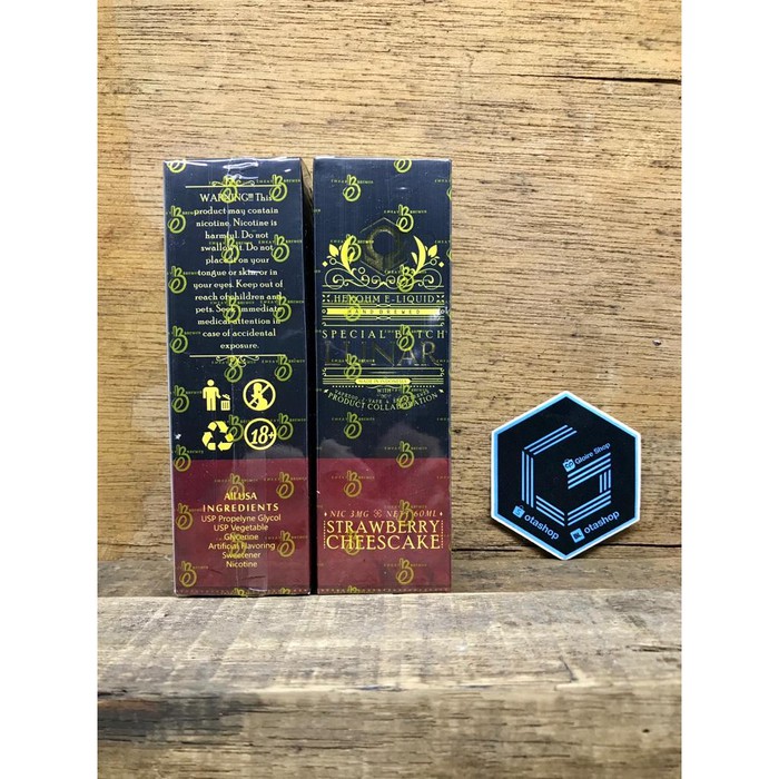 Jual Hexohm Lunar Strawberry Cheesecake Special Batch 60ml 3mg 6mg ...