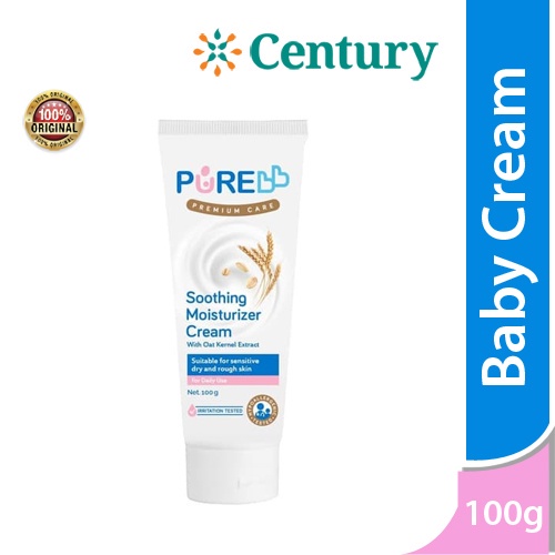 Jual Purebaby Soothing Moisturizer Cream 100gr / Pelembab Kulit Bayi ...