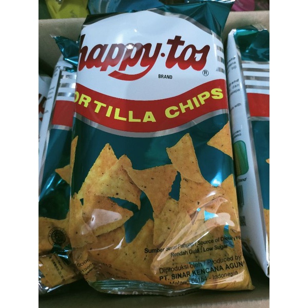 Jual HAPPY TOS HIJAU TORTILLA CHIPS 160GR | Shopee Indonesia