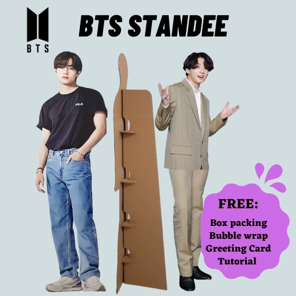 Jual STANDEE BTS REAL SIZE / STANDEE KPOP / YOURSTANDEE Indonesia ...