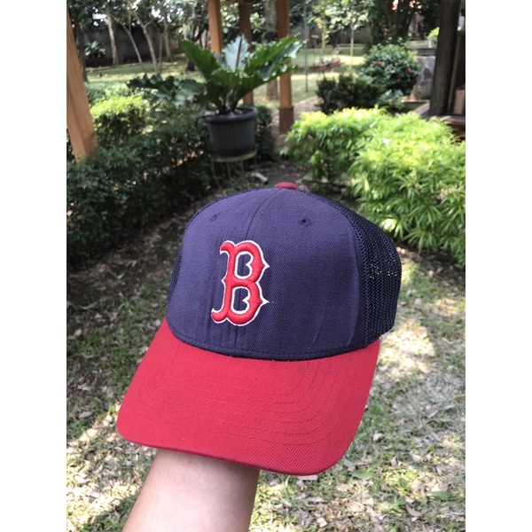 Jual Official MLB Caps Boston Red Sox | Shopee Indonesia