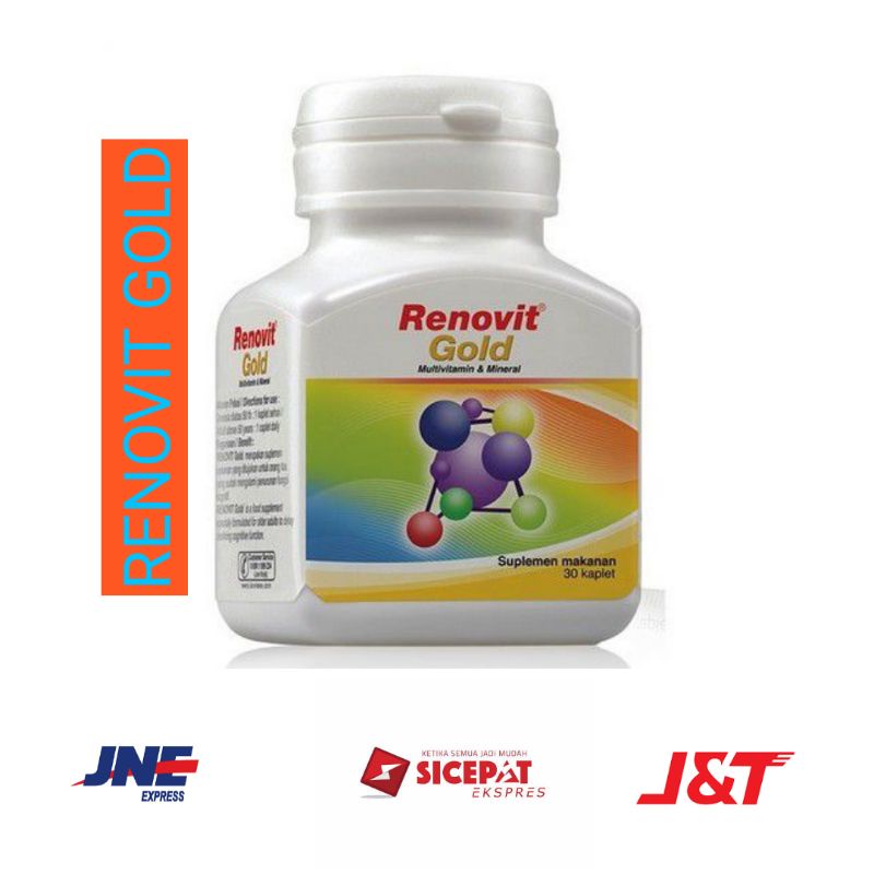 Jual Renovit gold botol isi 30 tablet | Shopee Indonesia