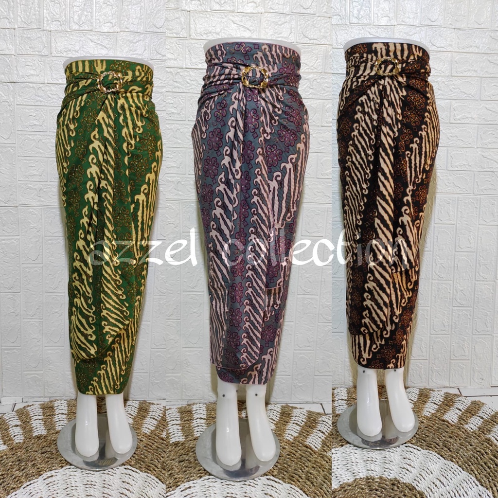 Jual Rok Lilit Batik Bawahan Kebaya Rok Lilit Modern Pakaian Tradisiona ...